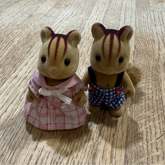 calico critters | Toys | Calico Critters Furbanks Squirrel Siblings ...